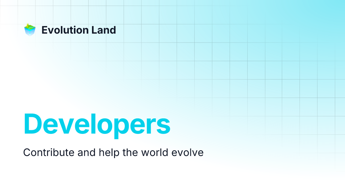 Developers | Evolution Land